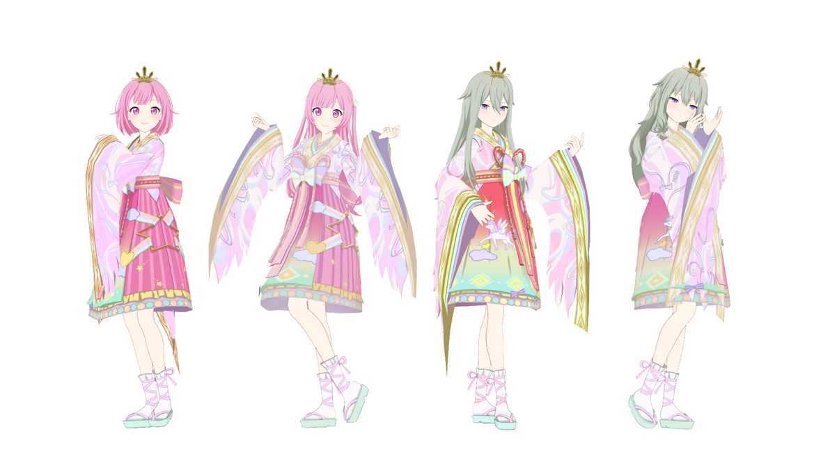 [emu/nene] Cute Dreamy Pegasus DL by a1192580027 on DeviantArt