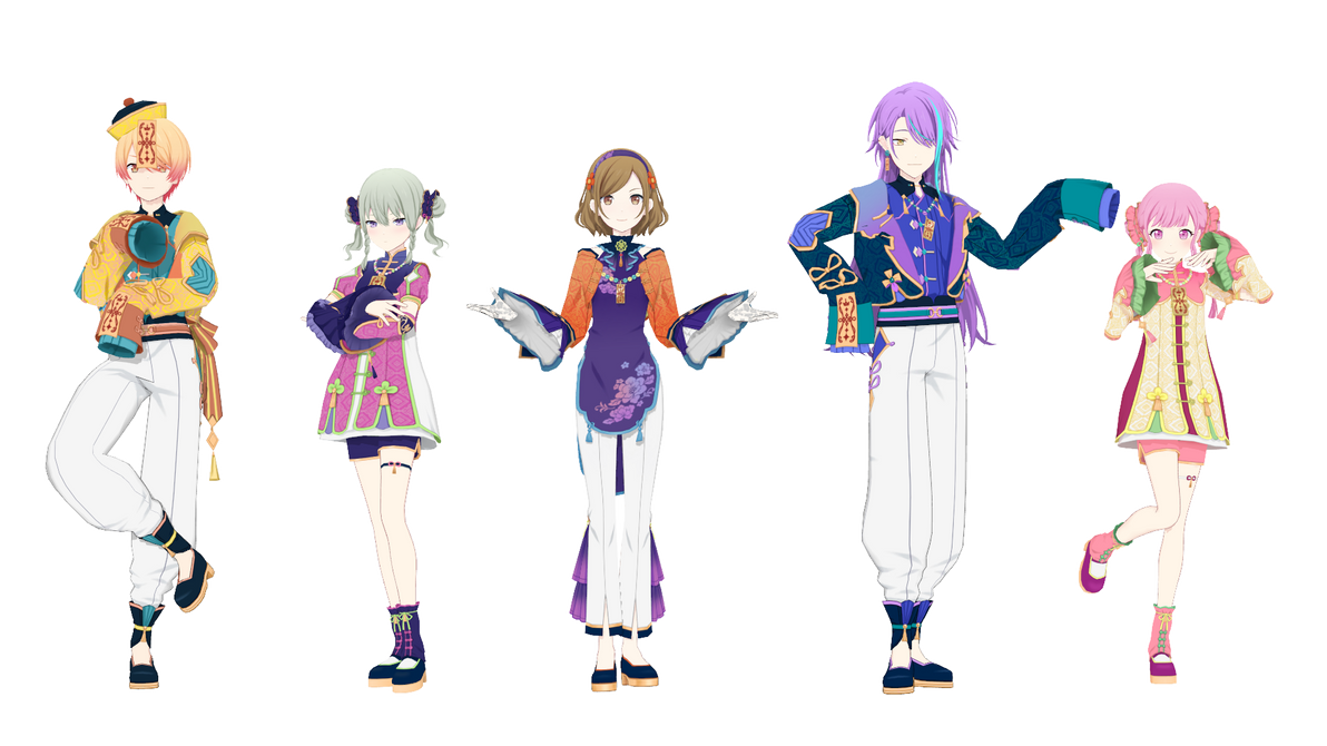 [Project Sekai MMD]Afterglow's Inside Direction DL by a1192580027 on ...