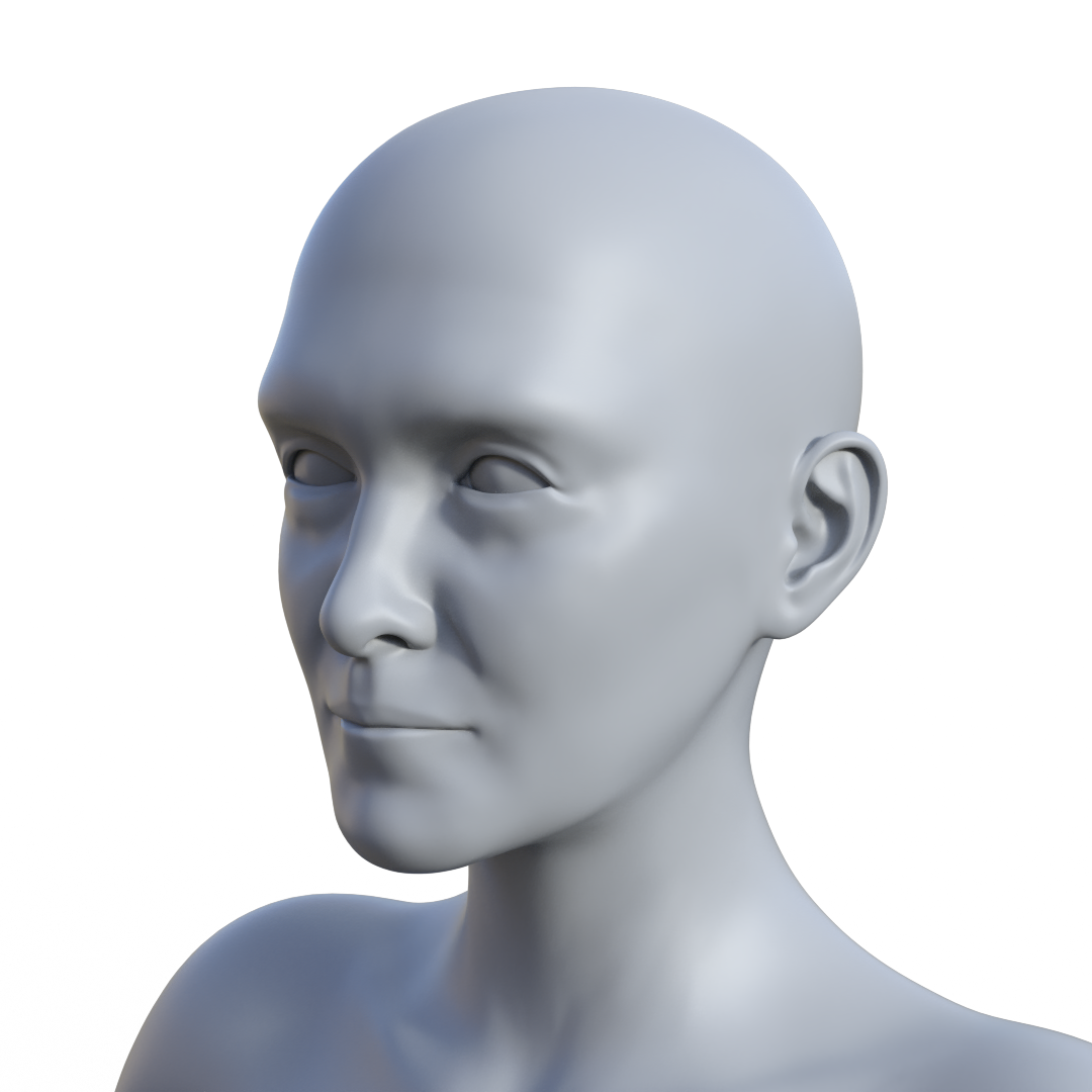 Elderly Woman - Head Morph for G8F by TritiumCG on DeviantArt