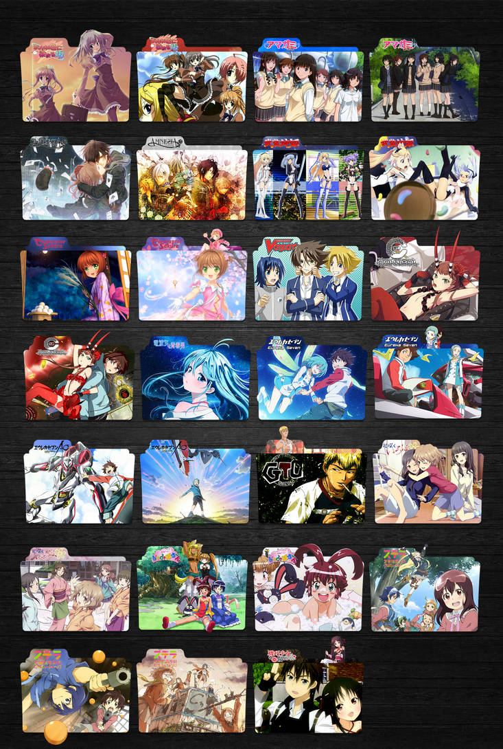 Anime Icon Pack 23 by hitsugaya226 on DeviantArt