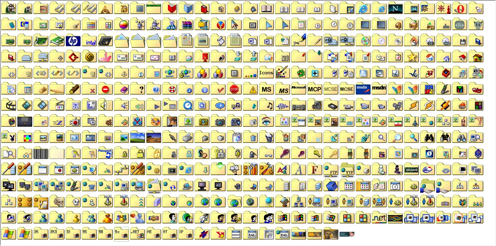 Windows 2000 Icons - System by HamidRB on DeviantArt