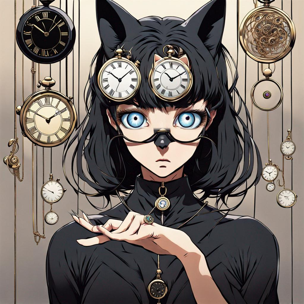 cat woman hypnotized by Sheldom76 on DeviantArt