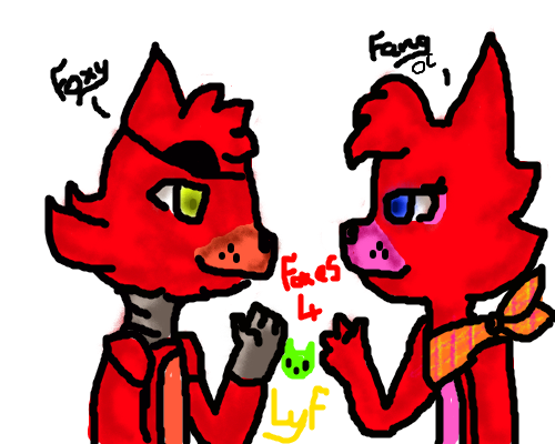 foxy and fang (oc) by Pokemon-lover-girl on DeviantArt