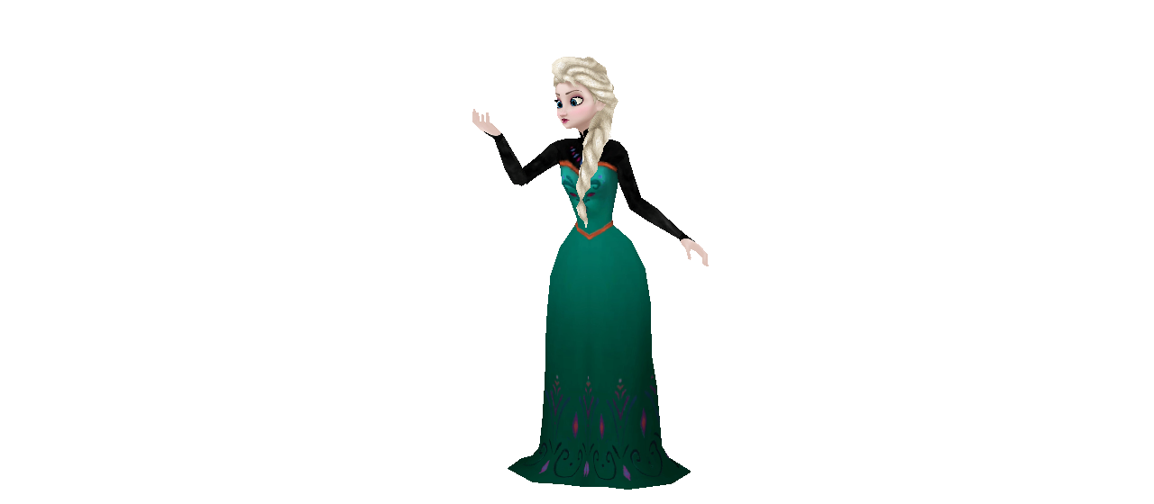 MMD - Coronation Elsa with braided hair ~ No DL by FrozenMusic7 on ...
