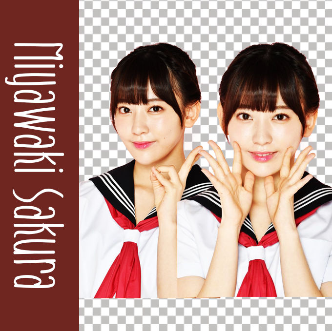 Sakura (HKT48) PNG (render) 5 by snh48 on DeviantArt