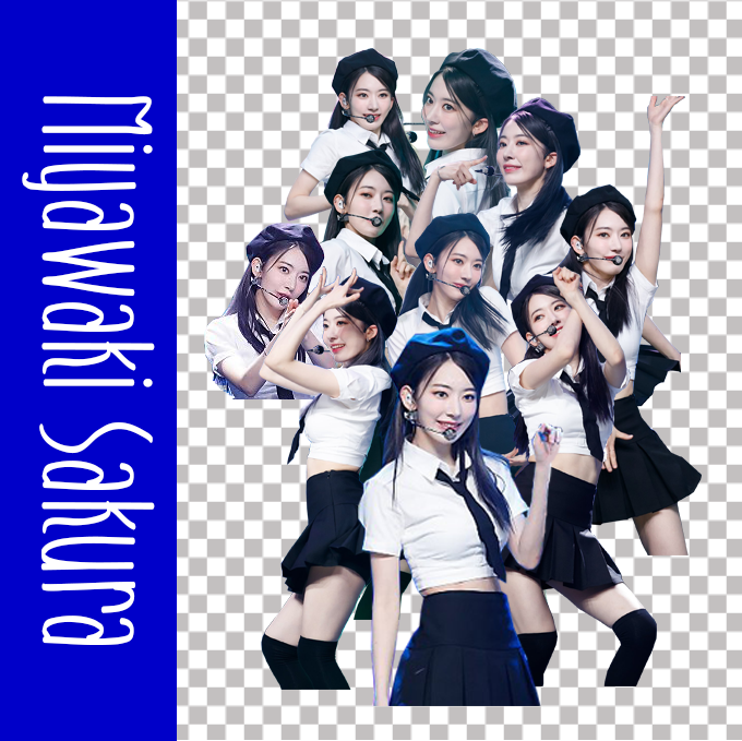 Sakura (HKT48/IZONE/LE SSERAFIM) PNG (render) #46 by snh48 on DeviantArt