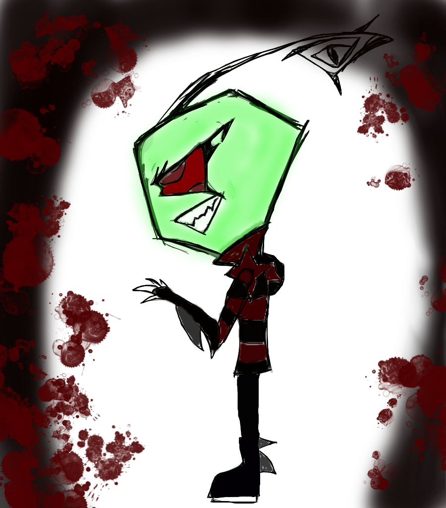 Invader Zim OC: Invader Azora by xxEmoGingerWolfxx on DeviantArt