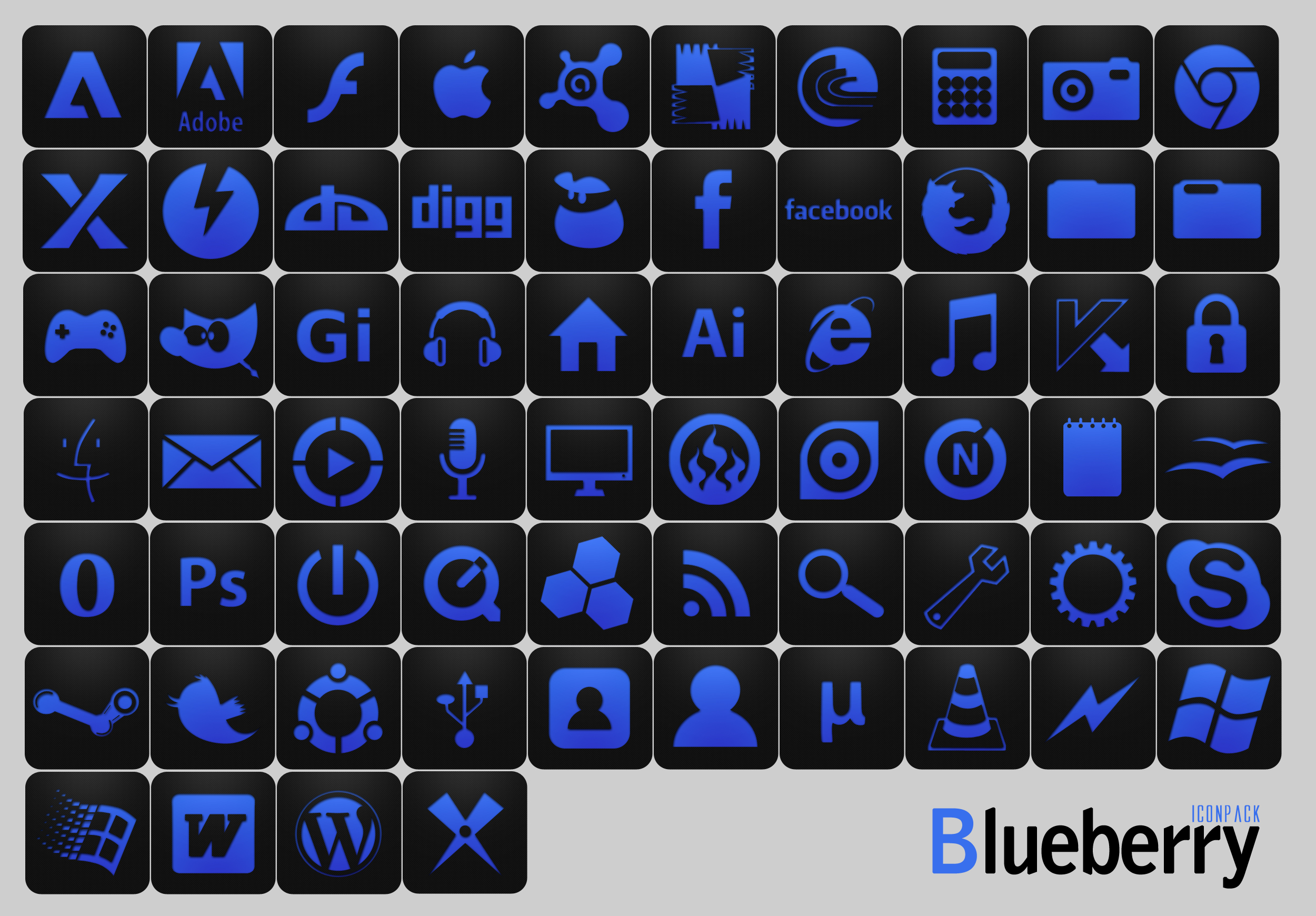 Blueberry Pack by DeathriS on DeviantArt