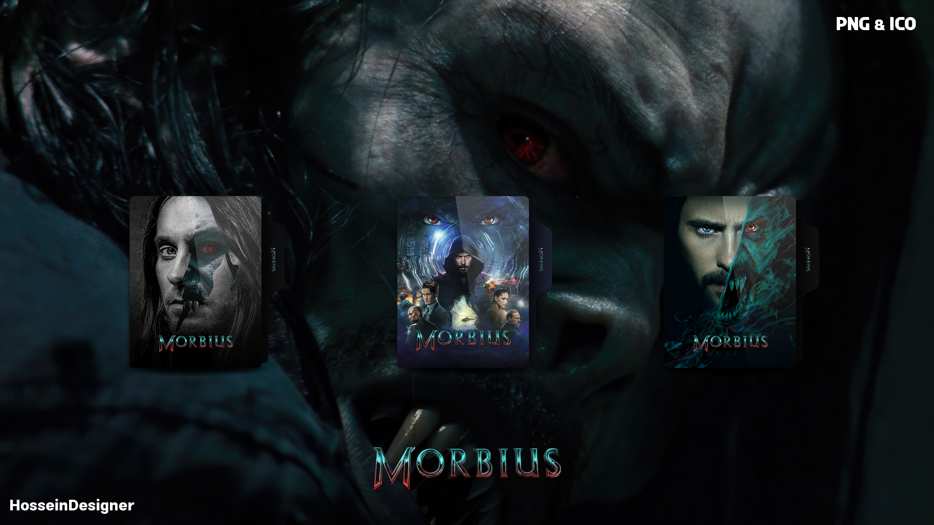 Morbius folder icon by Hosseindesigner by HosseinDesigner on DeviantArt