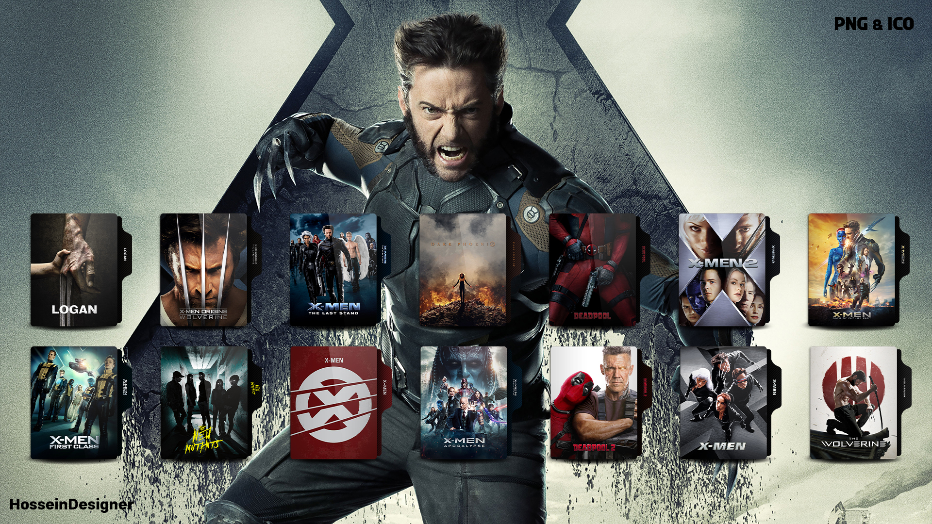 X-Men Universe Folder Icon by Hosseindesigner by HosseinDesigner on ...
