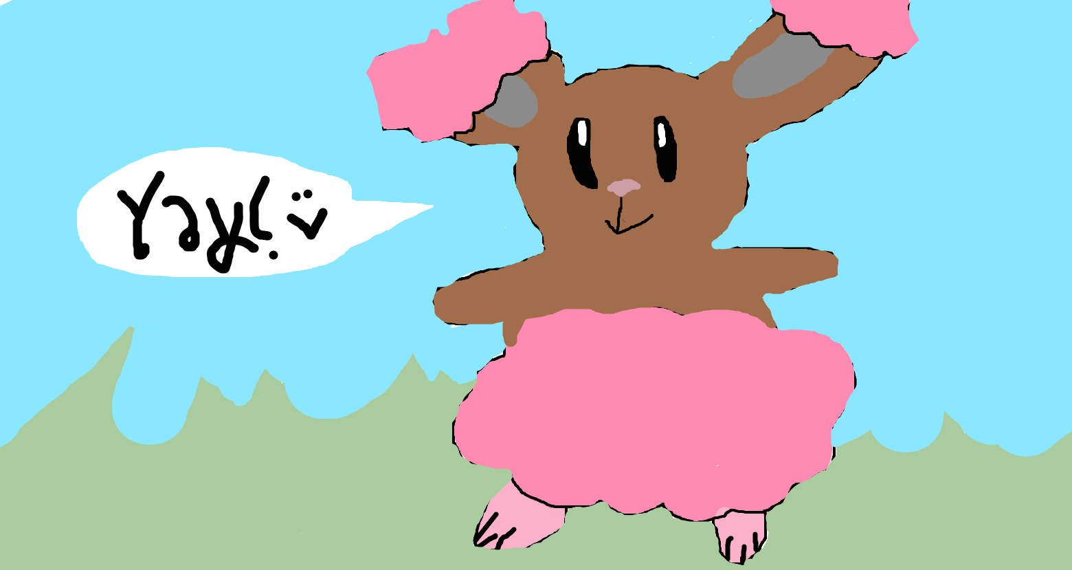 Shiny Buneary by LemonCrowns on DeviantArt