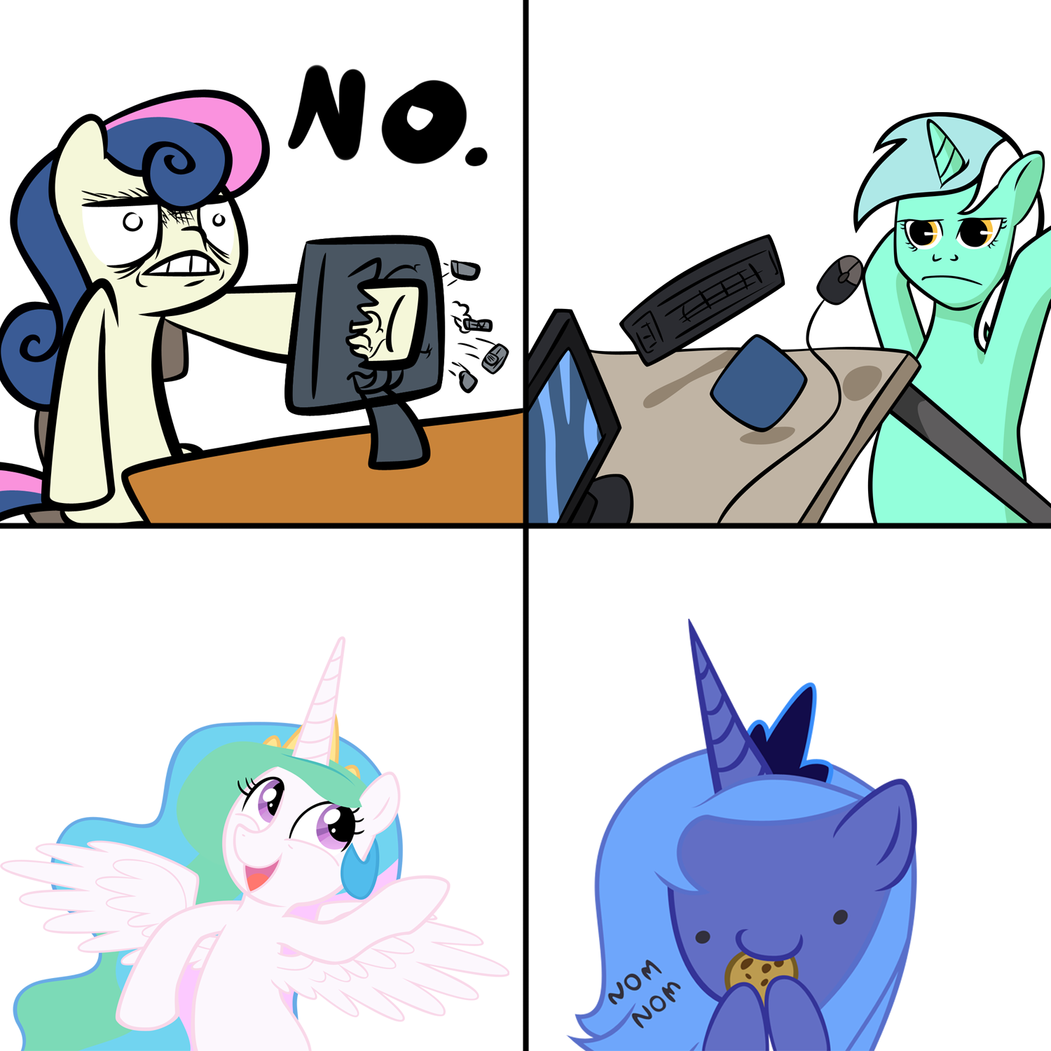 Collection of Pony Reactions by Ironfruit on DeviantArt