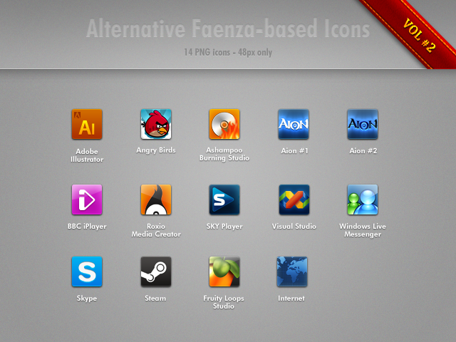 Alternative Faenza Icons Vol.2 by minstreldesign on DeviantArt