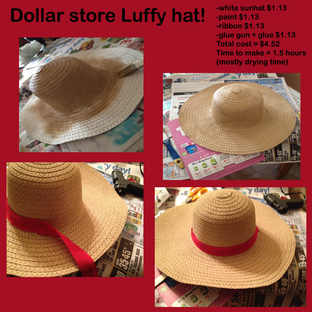One Piece Luffy Hat by Angels-Cosplay on DeviantArt