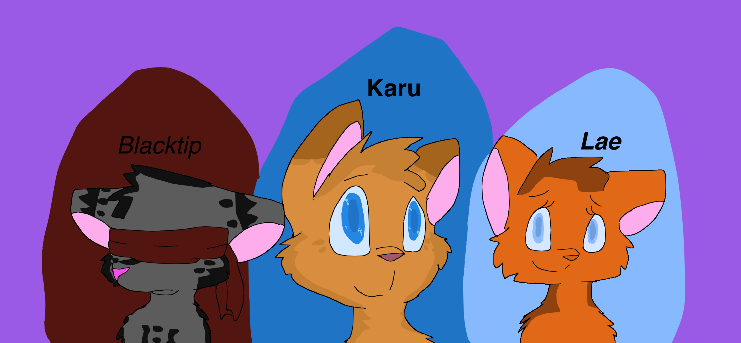 The Three,., OC request by Kawowi on DeviantArt