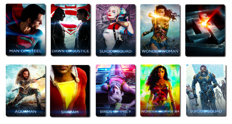 DC Extended Universe Folder Icons by Draconoss on DeviantArt