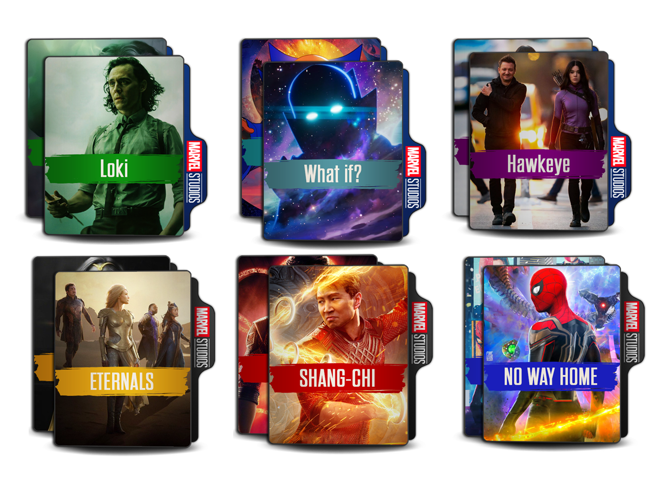 Marvel Cinematic Universe Folder Icon Collection 2 by Draconoss on ...