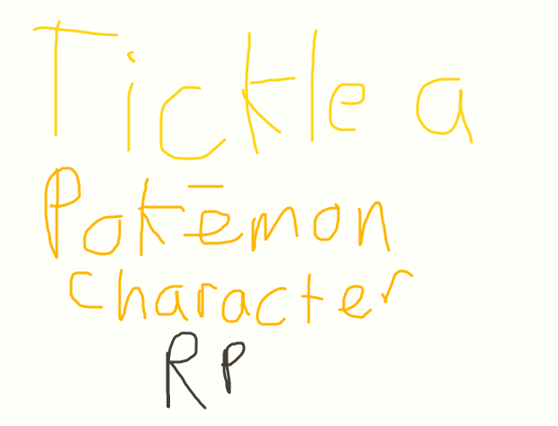 Tickle a Pokemon Character by UltimateAssassin2014 on DeviantArt