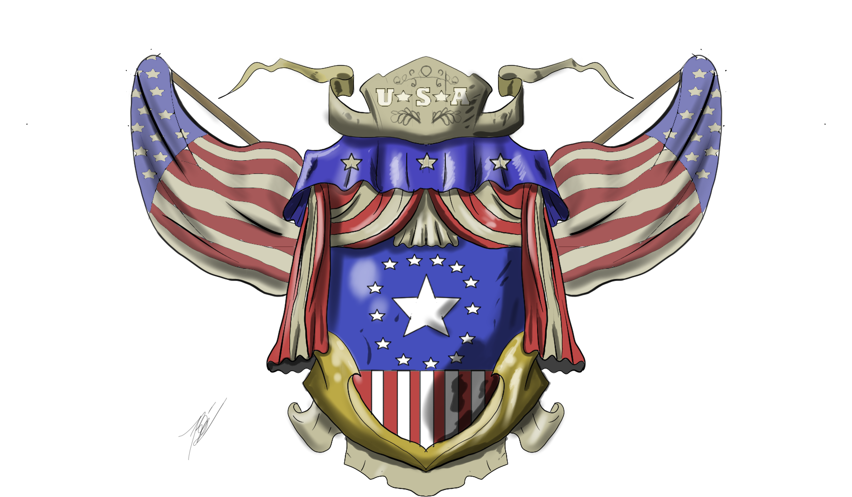 USA crest by Jeremia-Cline on DeviantArt