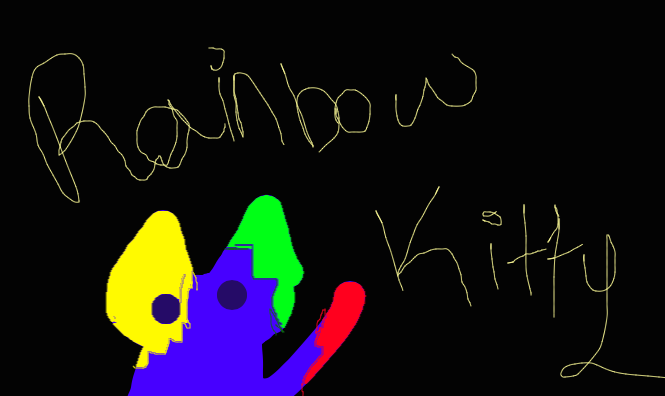 Rainbow kitty by StarTheNinja on DeviantArt