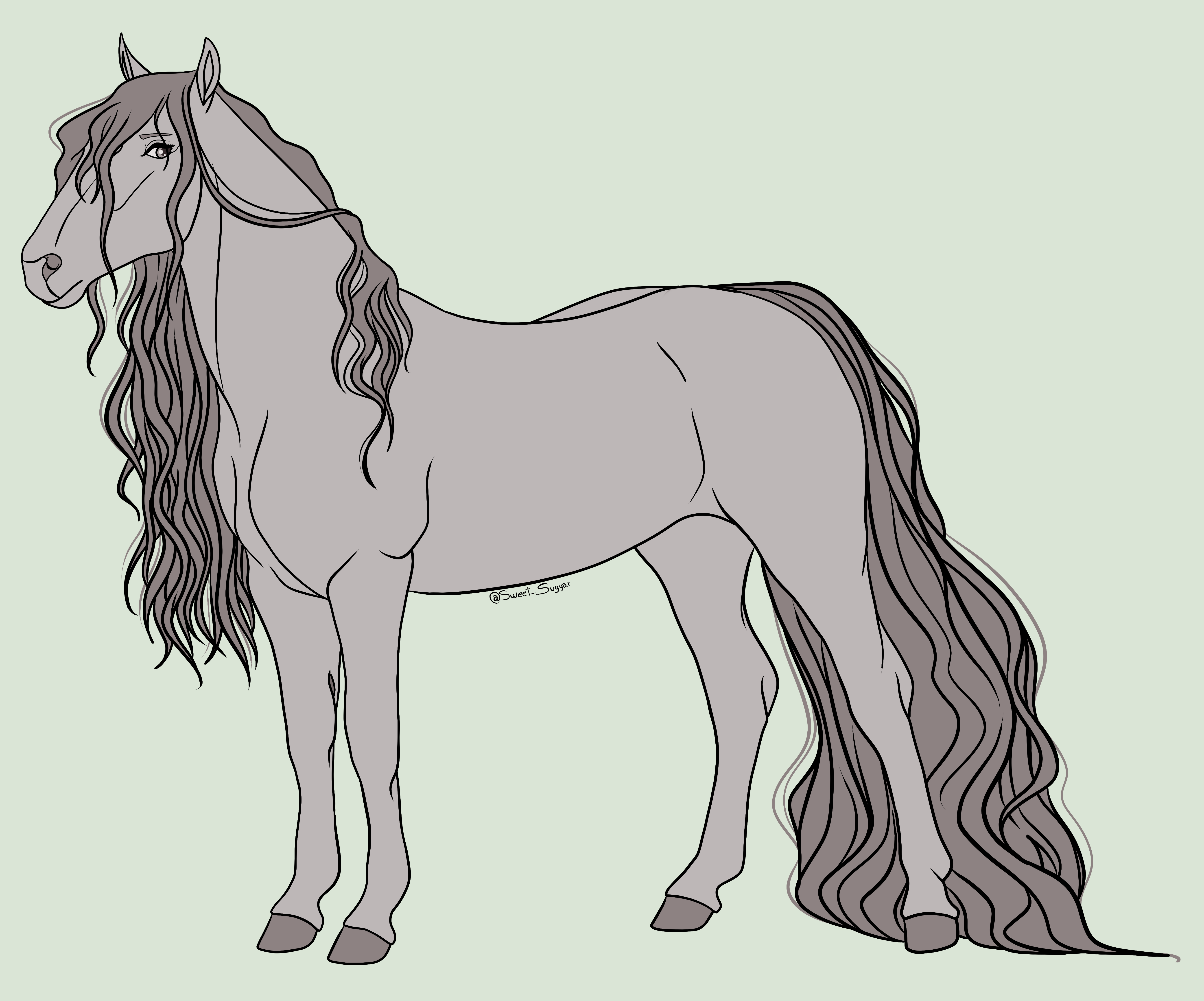 F2U Mare BASE by Sweet-Suggar on DeviantArt