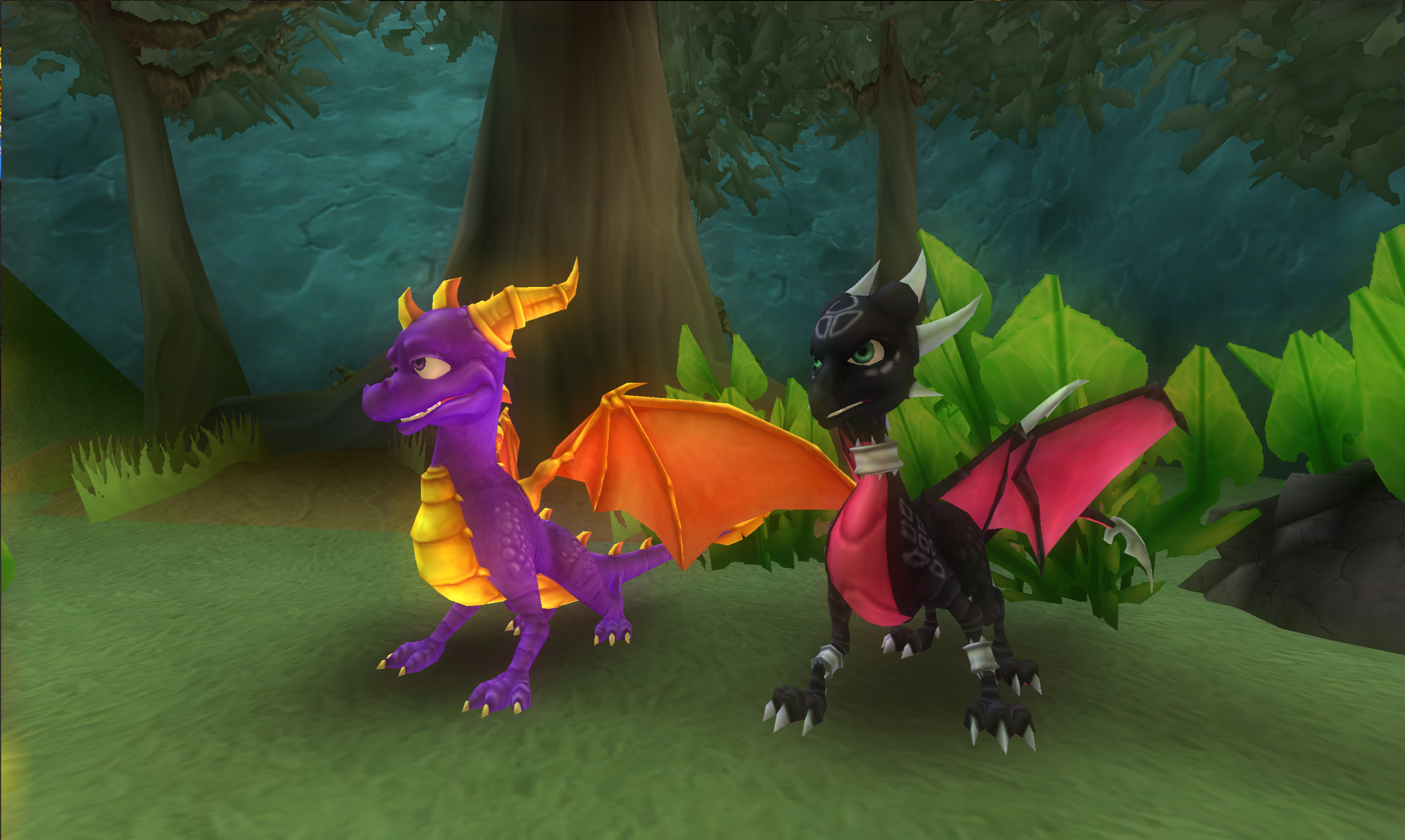 DOTD skins Updated Spyro and Cynder by Goatleek on DeviantArt