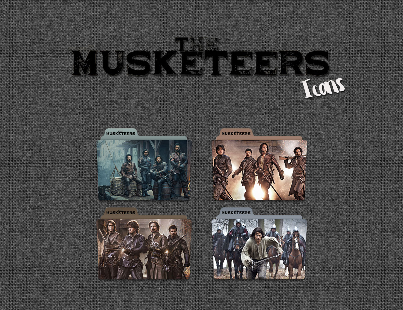 The Musketeers Folder Icon by Eanzito on DeviantArt