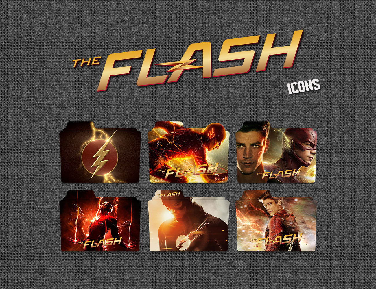 The Flash Folder Icon by Eanzito on DeviantArt