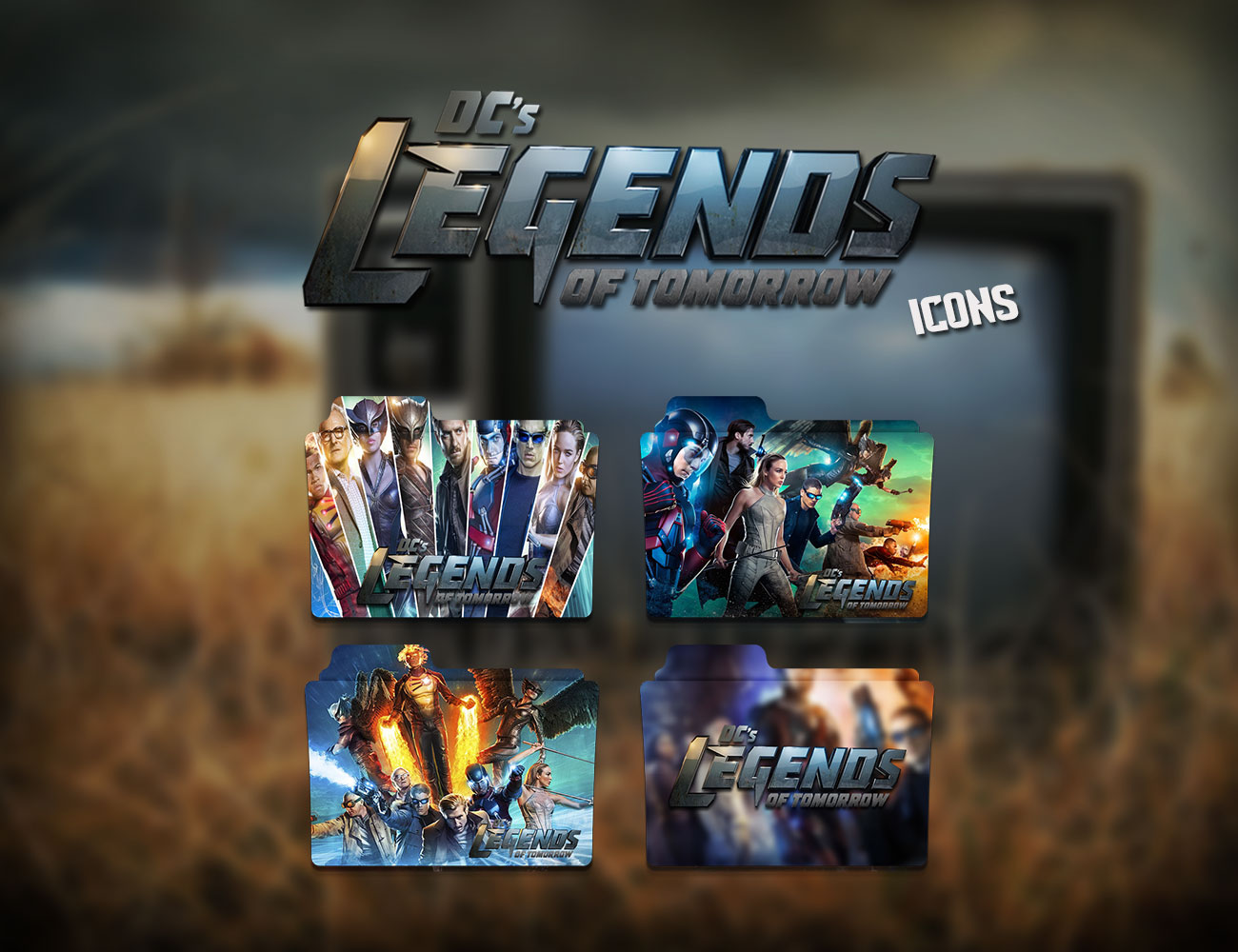 DC's Legends of Tomorrow Folder Icon by Eanzito on DeviantArt