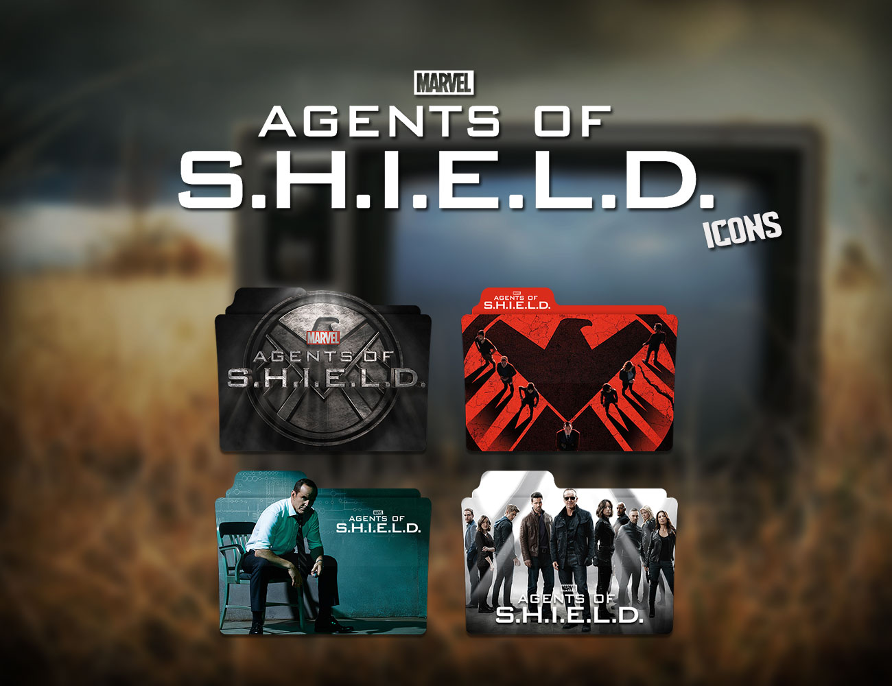 Marvel's Agents of S.H.I.E.L.D Folder Icon by Eanzito on DeviantArt