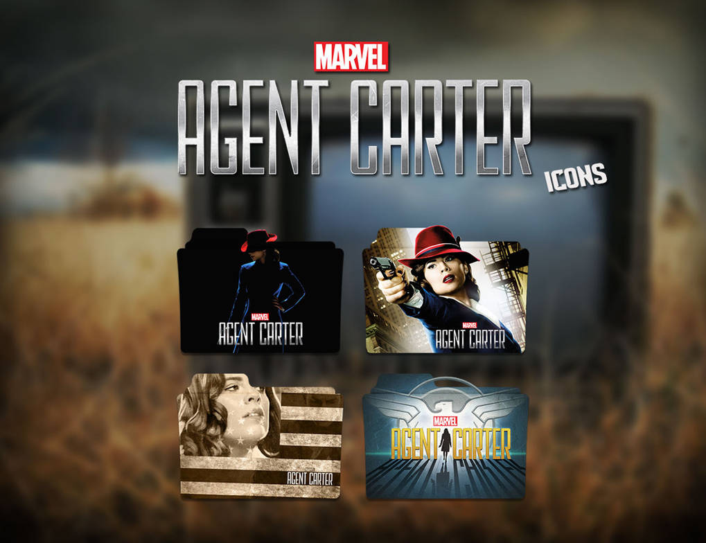 Marvel's Agent Carter Folder Icon by Eanzito on DeviantArt