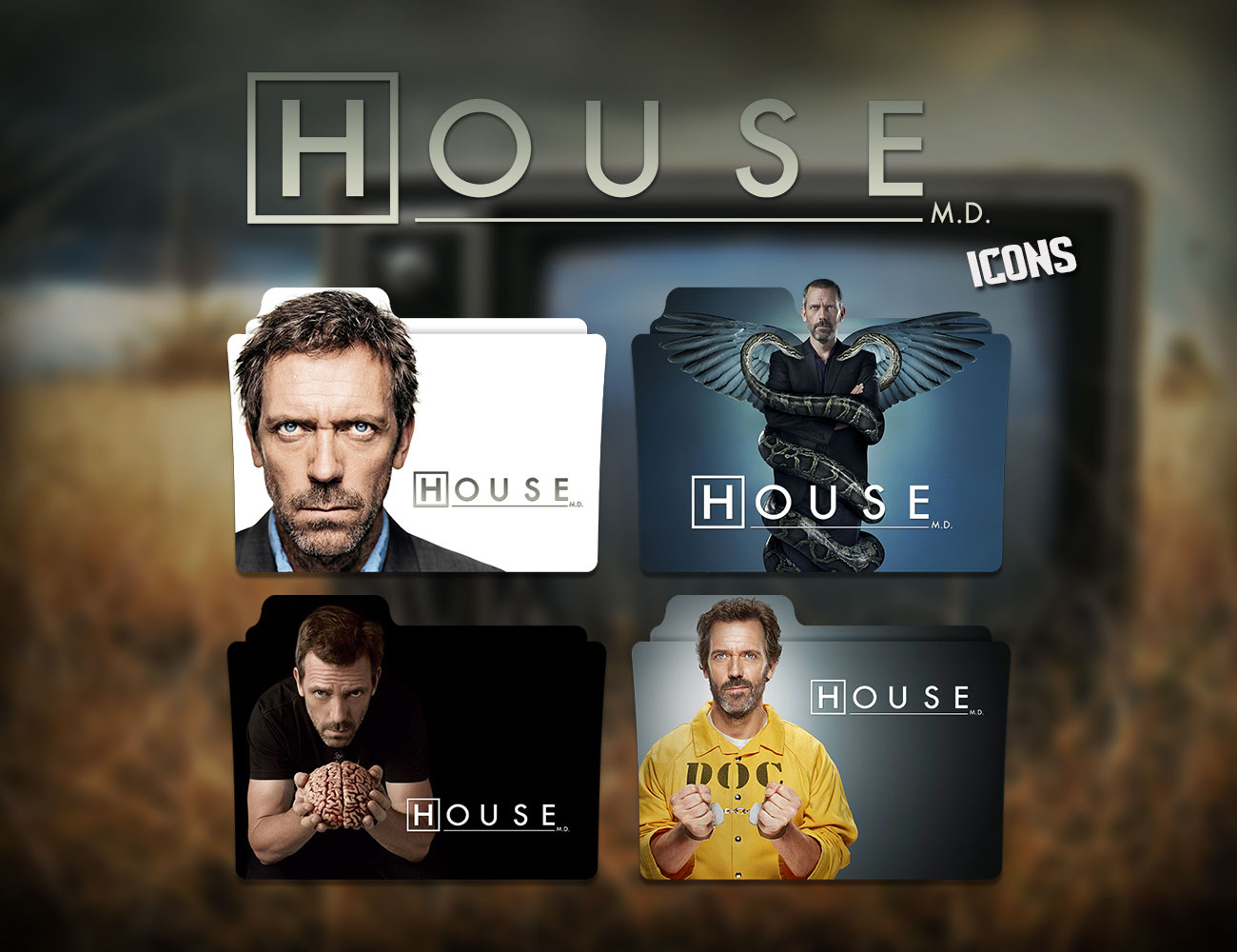 House Md Logo Font
