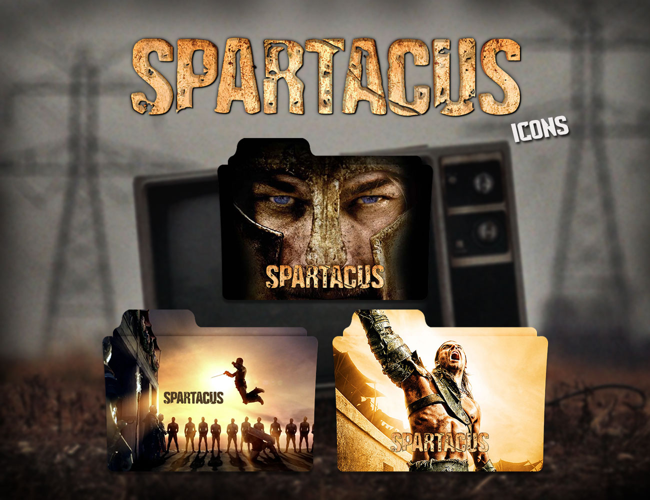 Spartacus Folder Icon by Eanzito on DeviantArt