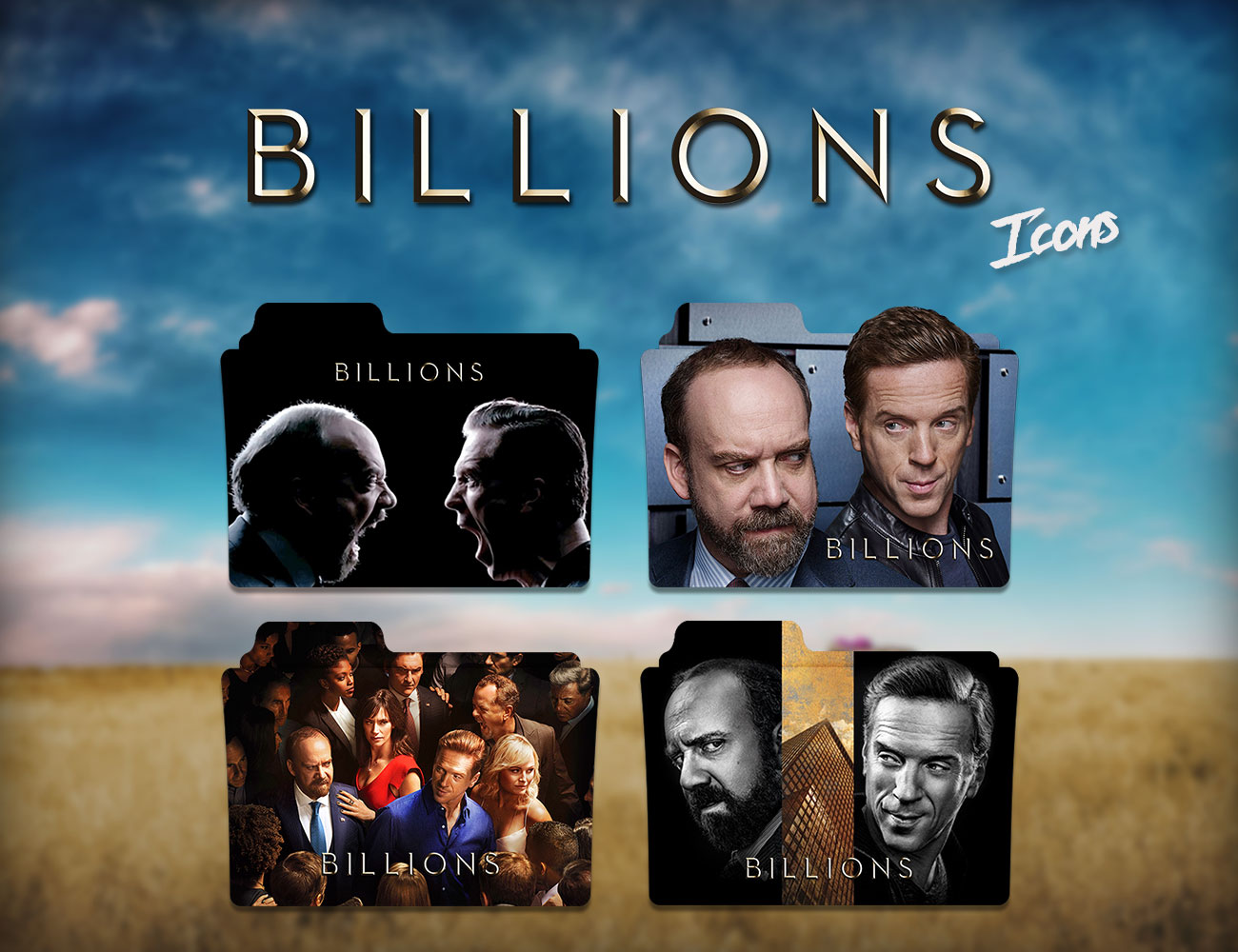 Billions Folder Icon by Eanzito on DeviantArt