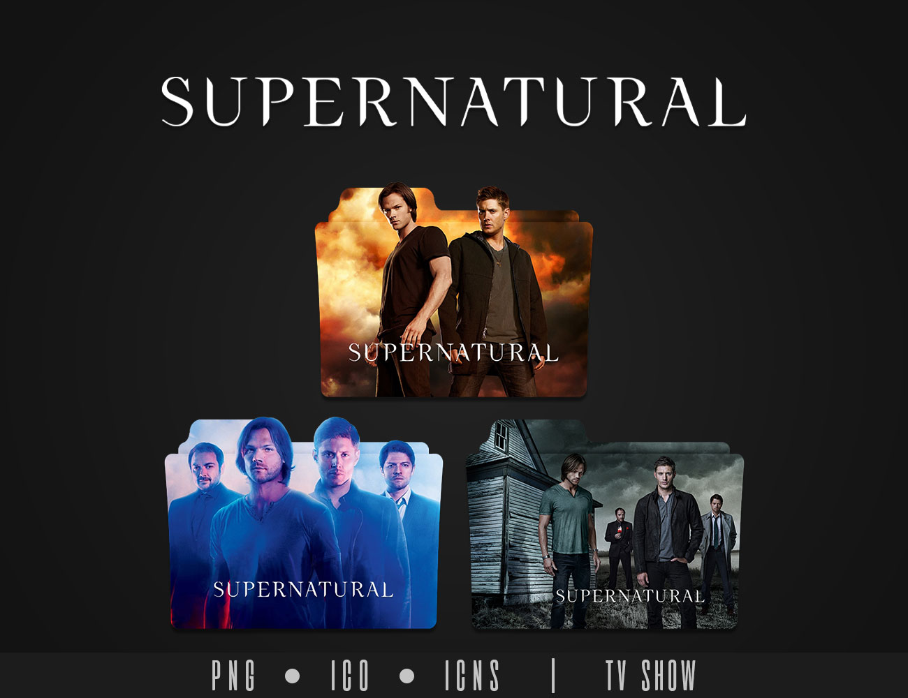 Supernatural Folder Icon by Eanzito on DeviantArt