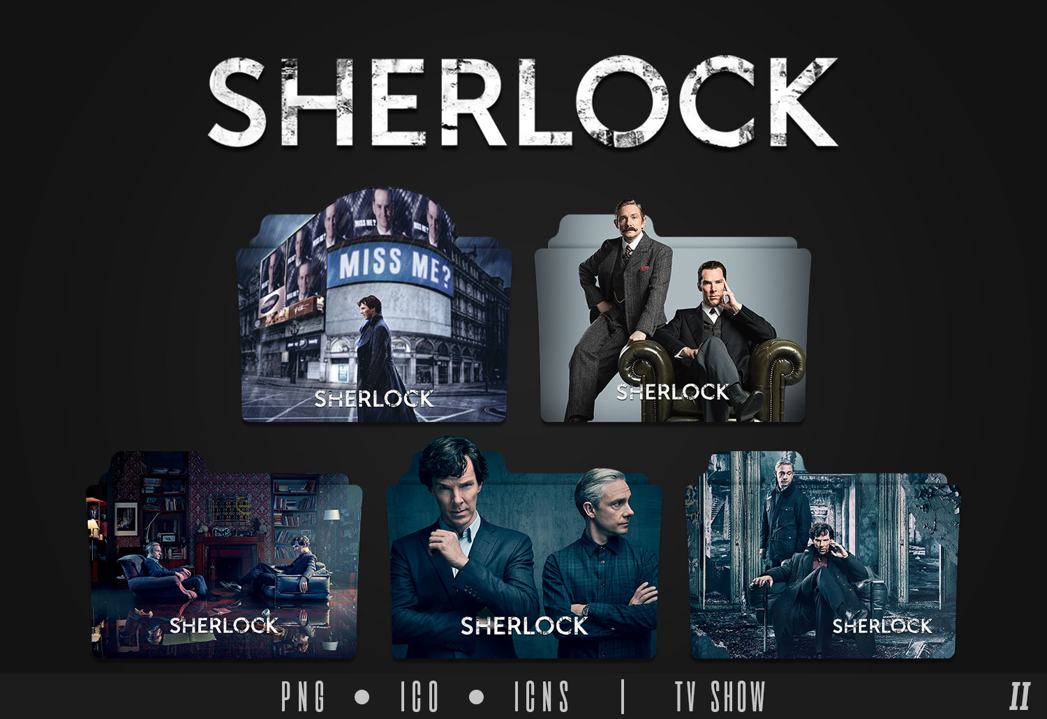 Sherlock Folder Icon II by Eanzito on DeviantArt