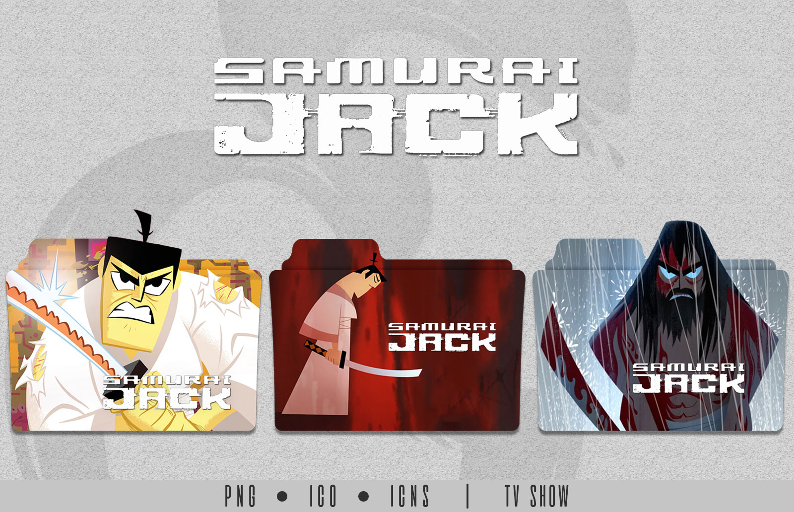 Samurai Jack Folder Icon by Eanzito on DeviantArt