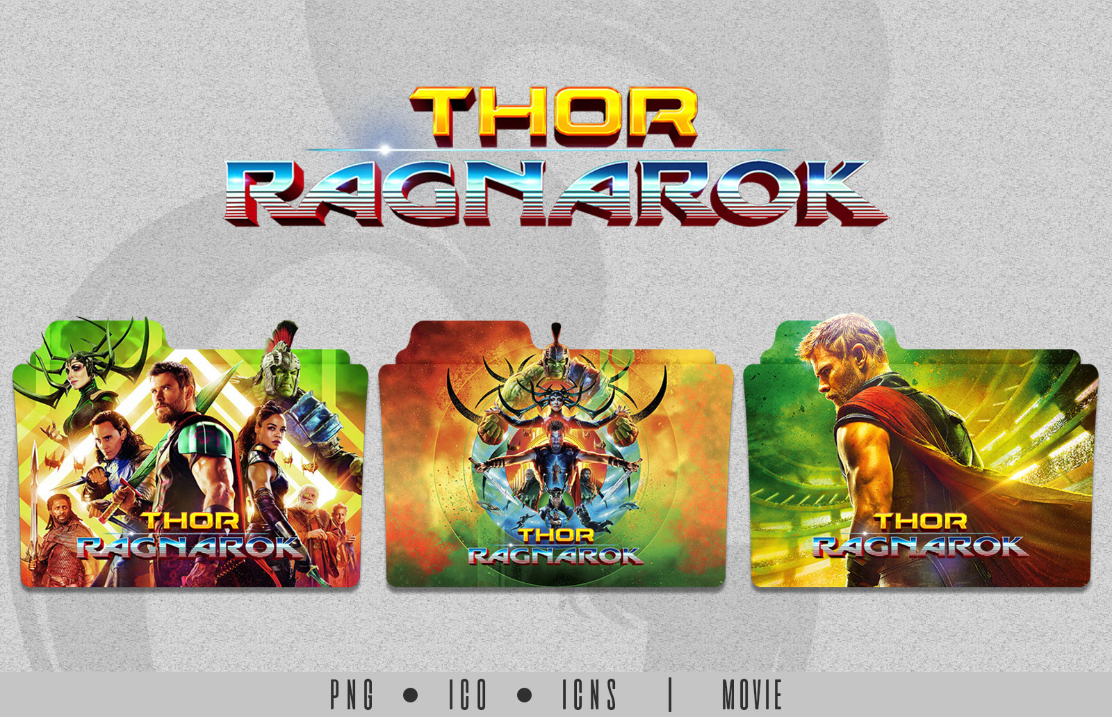 Thor: Ragnarok Folder Icon by Eanzito on DeviantArt