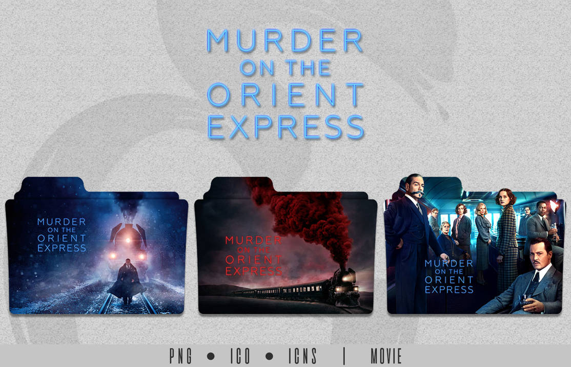 Murder on the Orient Express Folder Icon by Eanzito on DeviantArt
