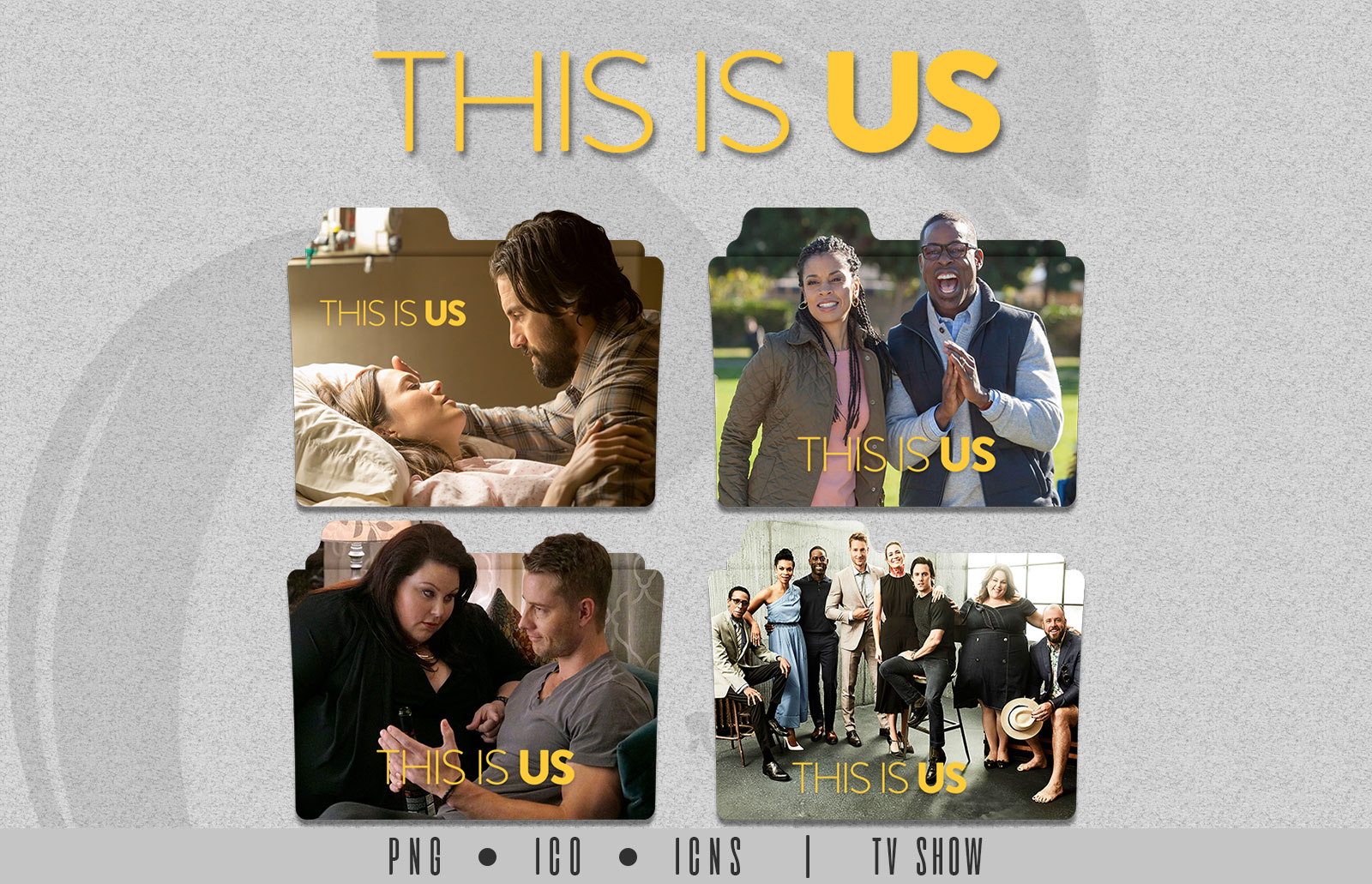 This Is Us Folder Icon by Eanzito on DeviantArt
