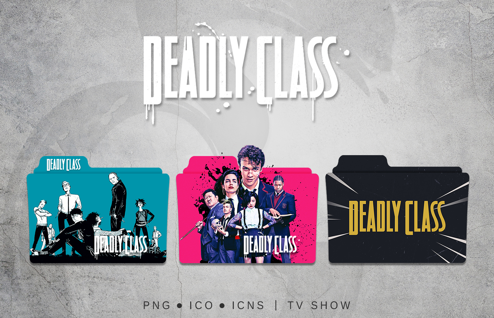 Deadly Class Folder Icon by Eanzito on DeviantArt