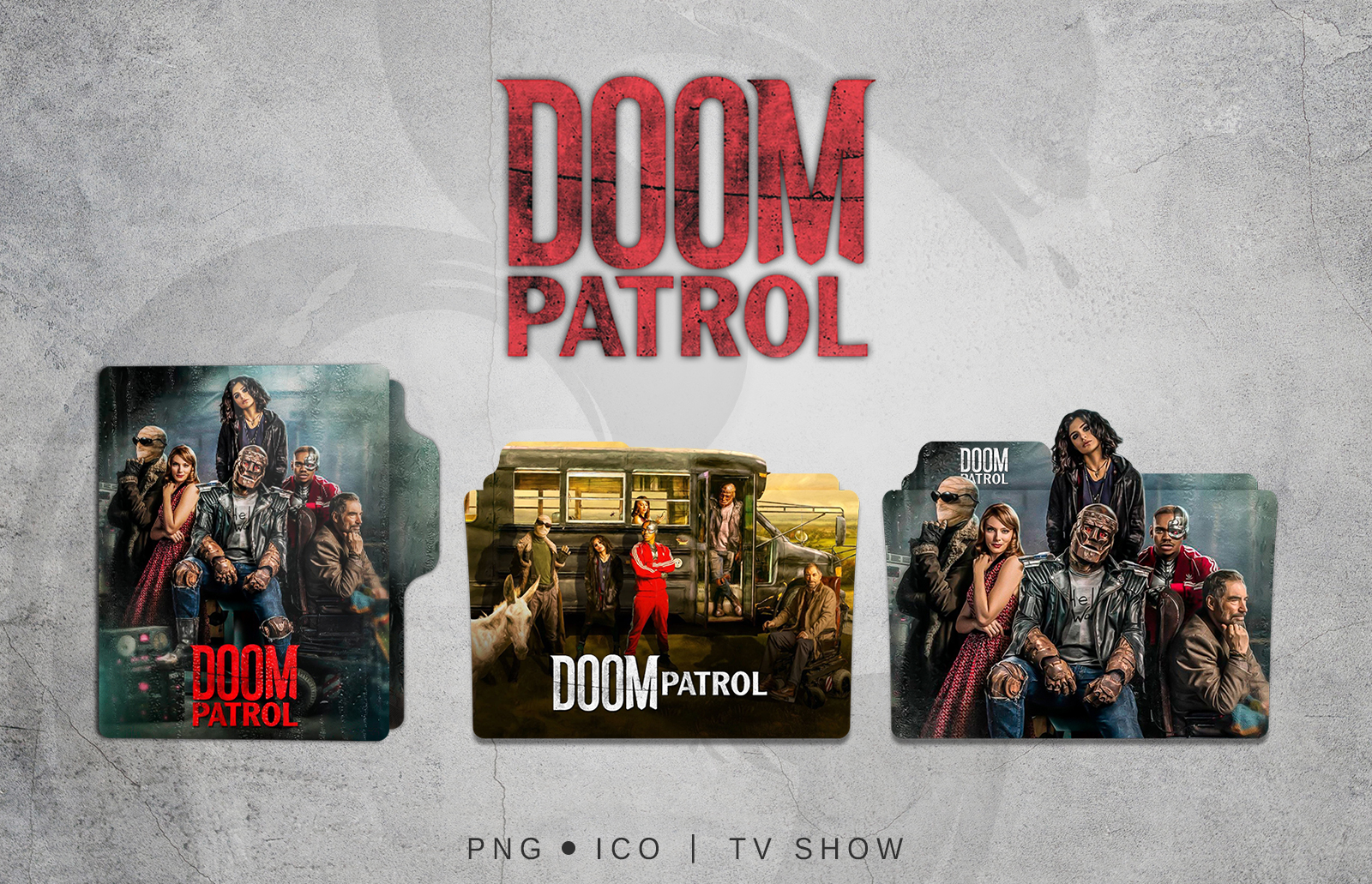 Doom Patrol Folder Icon by Eanzito on DeviantArt