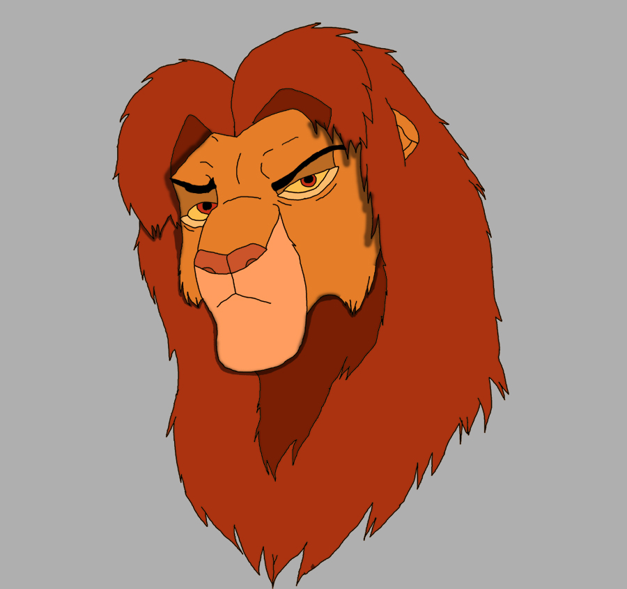 Older Simba by JeffnaBooots on DeviantArt