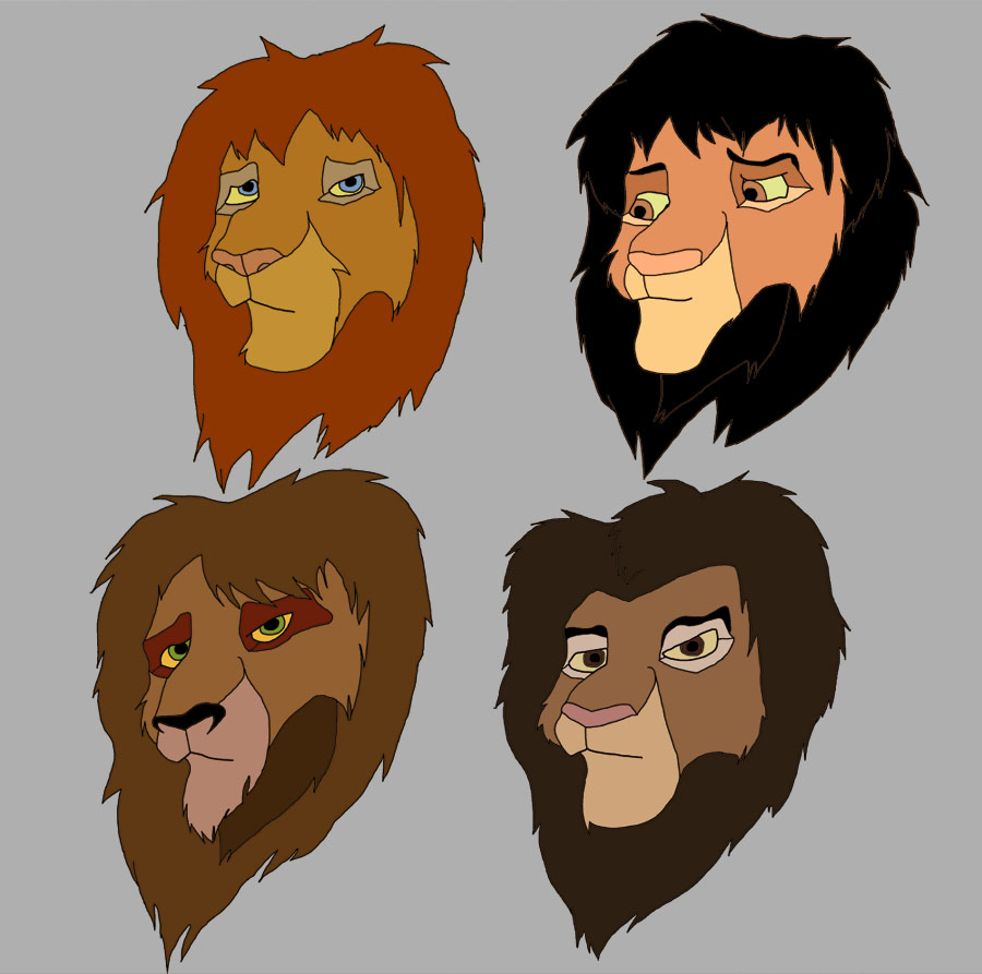 Tojo, Afua, Chumvi and Malka by JeffnaBooots on DeviantArt