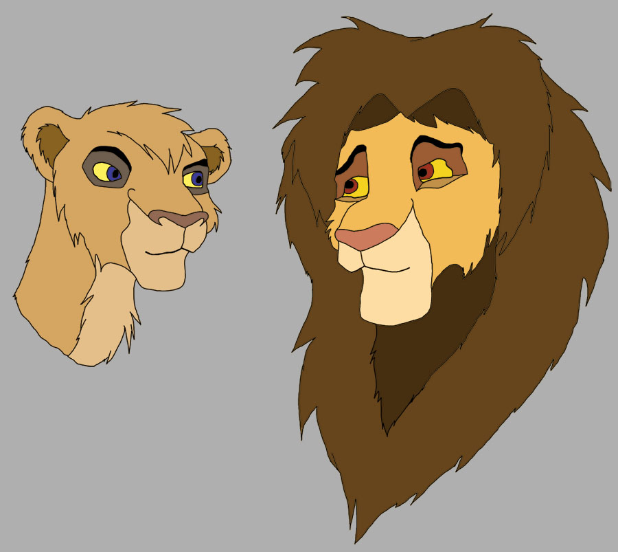 Vitani and Kopa by JeffnaBooots on DeviantArt