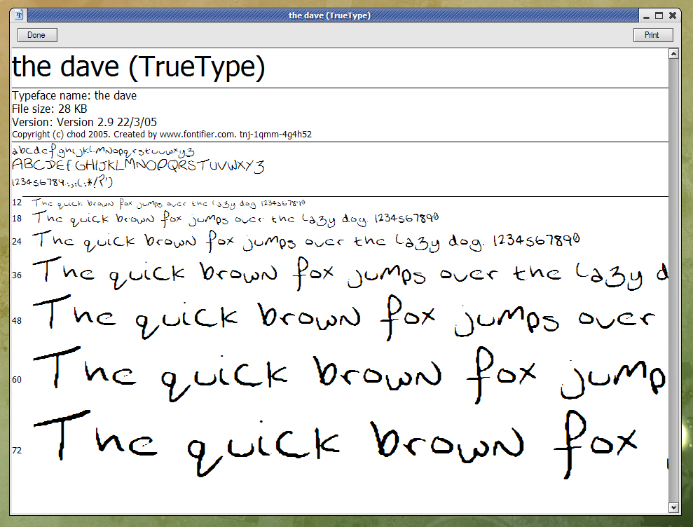 the dave - font by chod on DeviantArt