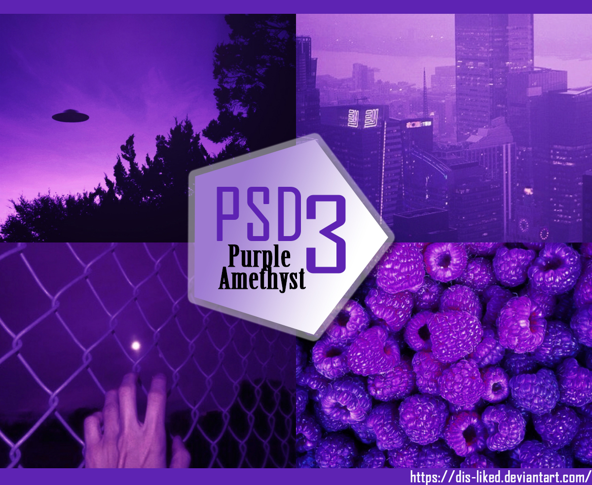 PSD 3 - Purple Amethyst Coloring by dis-liked on DeviantArt
