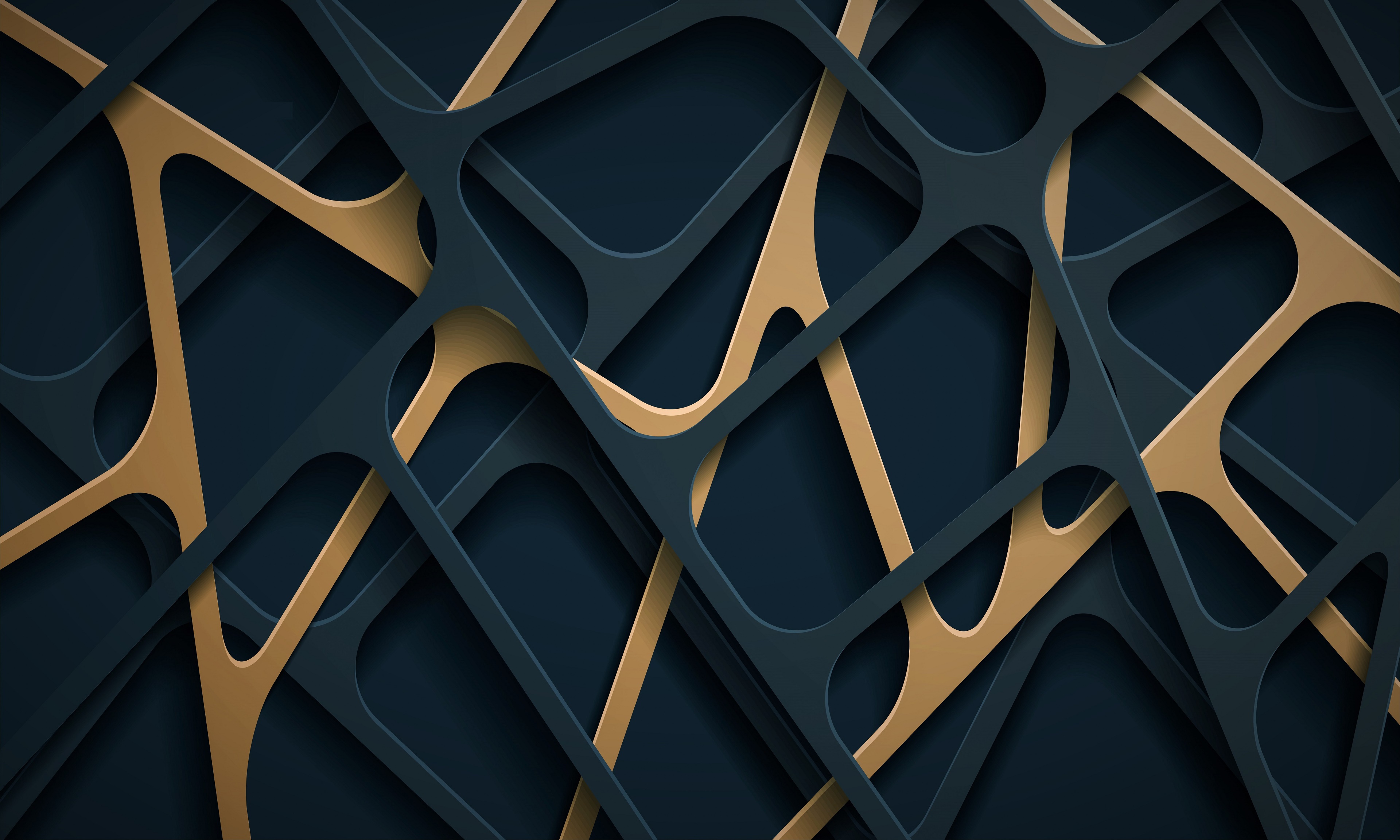 Paper Cut Shapes Abstract Background - Version II by ColorSector on ...