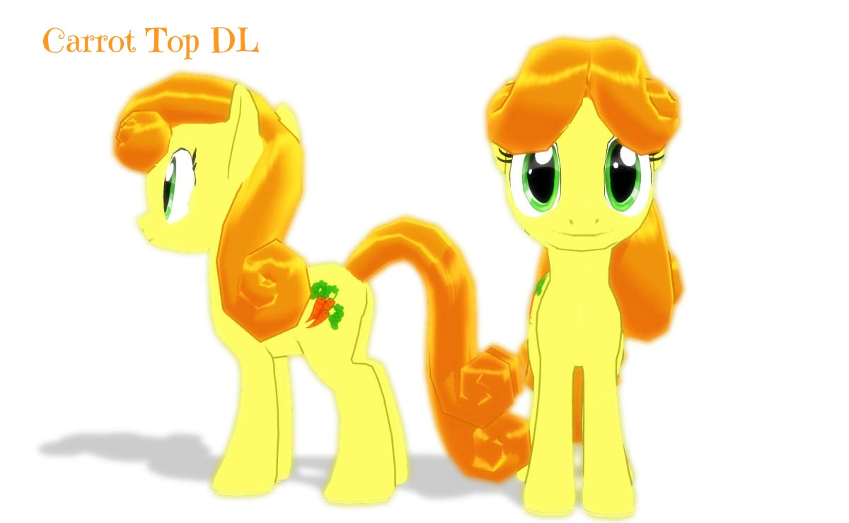 MMDxMLP Carrot Top DL by mizuki12341 on DeviantArt