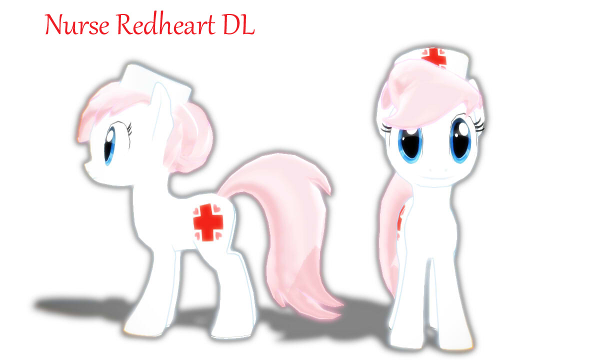 MMDxMLP Nurse Redheart DL by mizuki12341 on DeviantArt